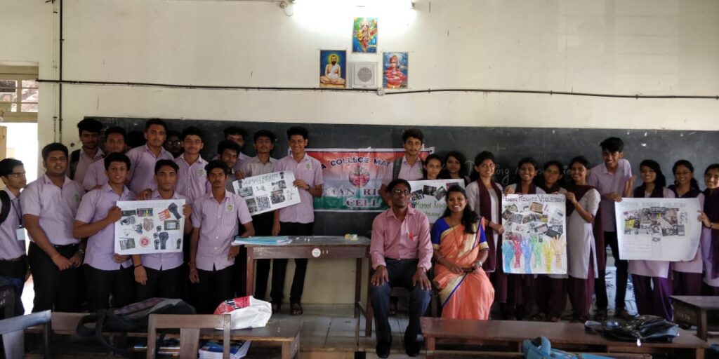 Collage Competition on “Human Rights Violation” | Canara College, Mangaluru