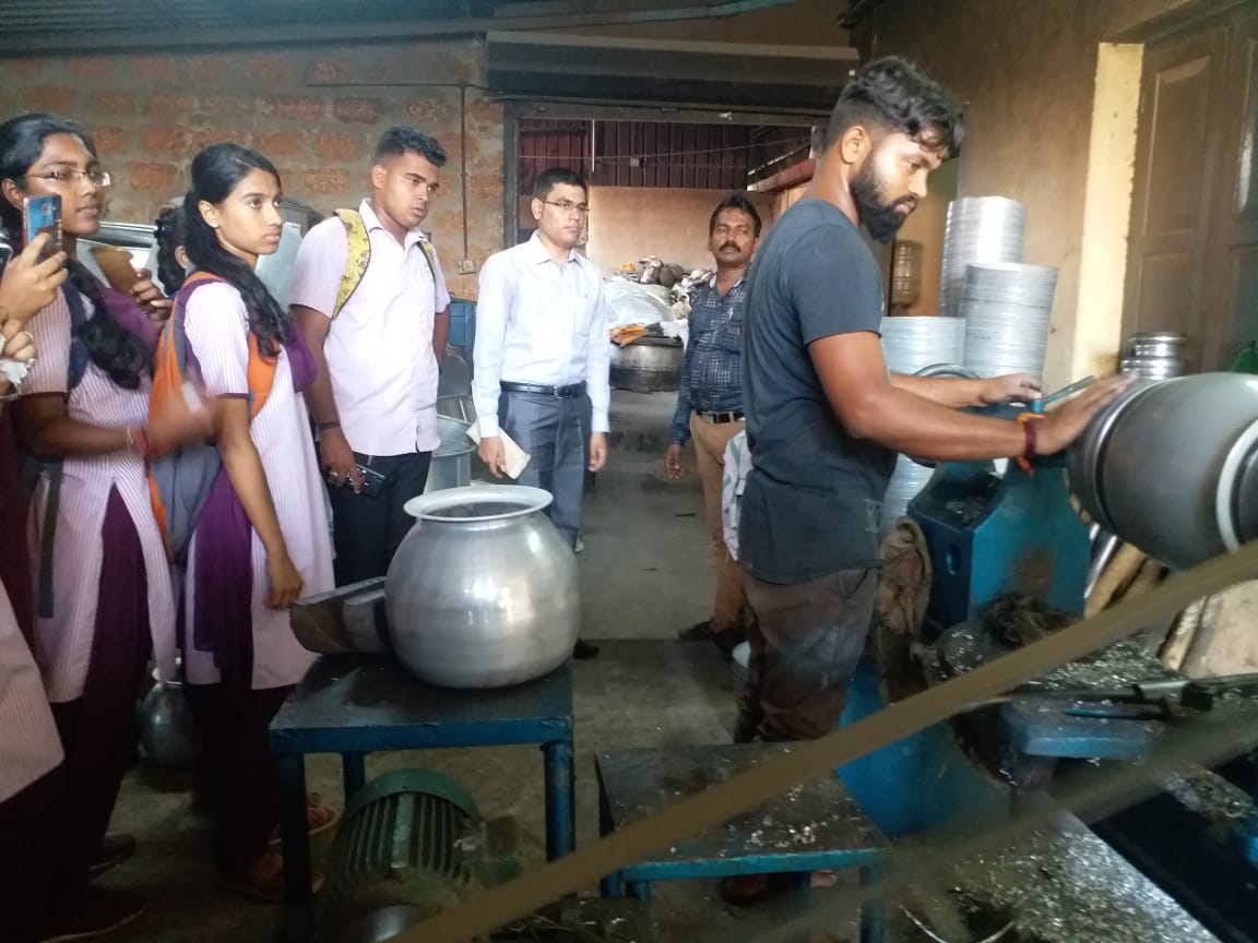 Local Industrial Visit -Baikampady Industrial Area | Canara College ...