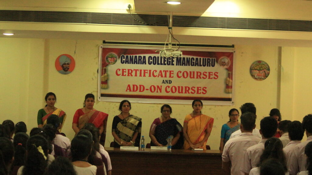 Certificate Distribution Ceremony | Canara College, Mangaluru