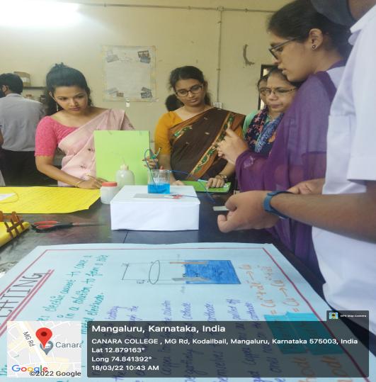Chemistry Working Model Competition for III B.Sc Students | Canara ...