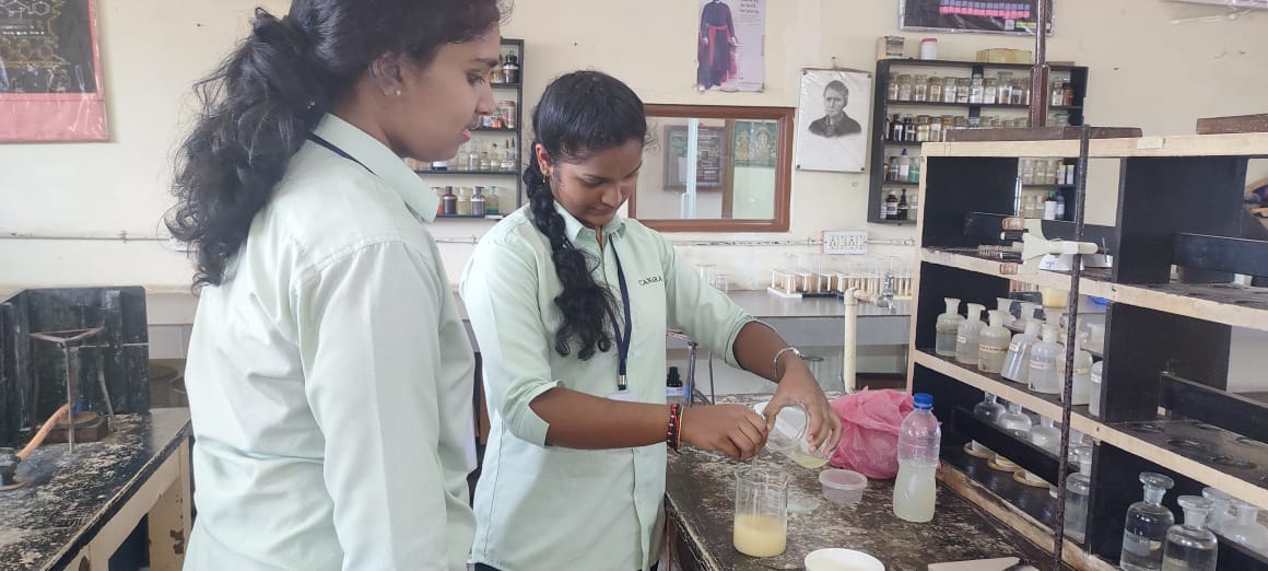 “Saponification-Soap/Detergent making” activity for I BSc Chemistry ...