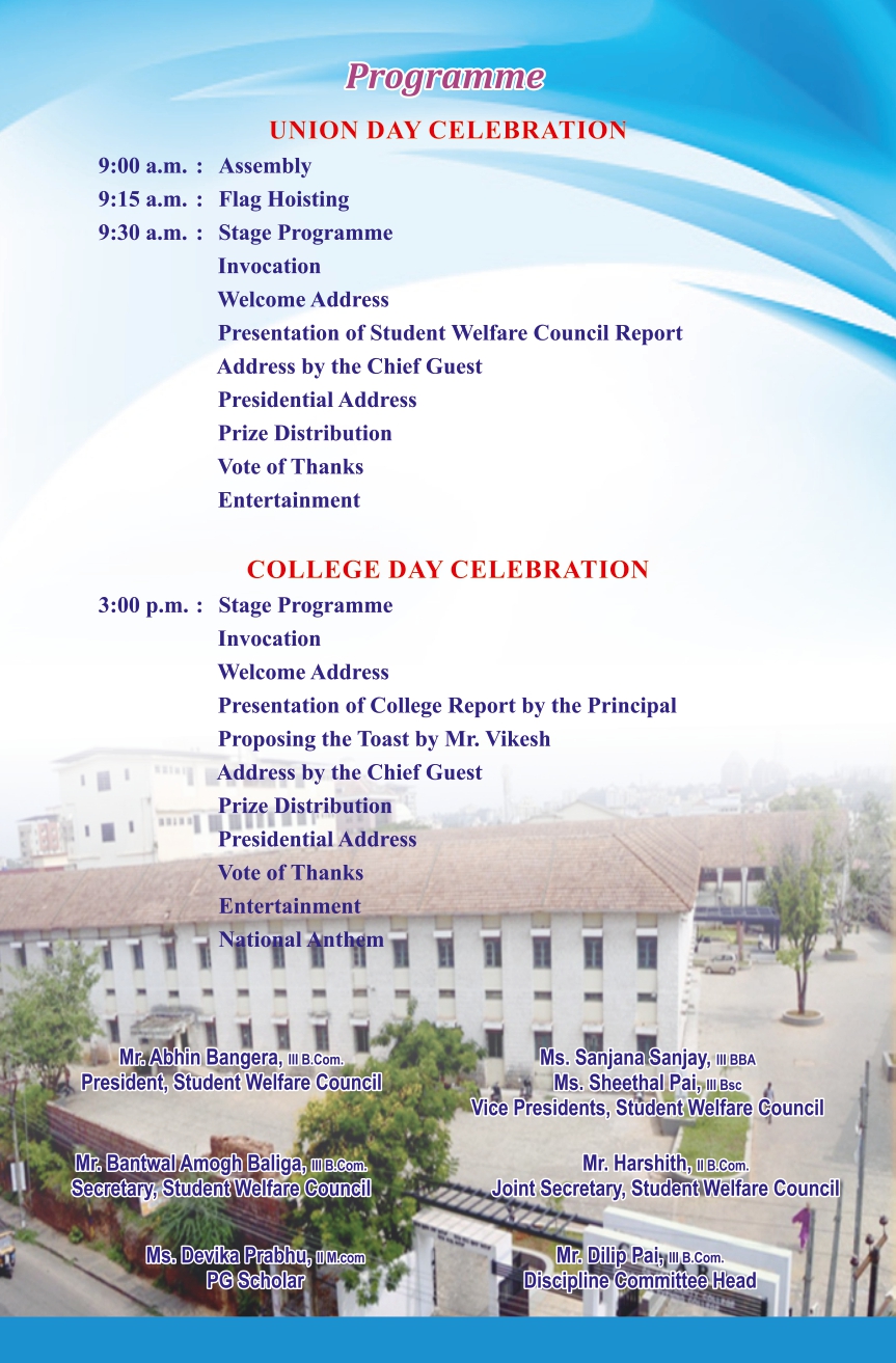 Union Day and College Day Celebration 2023 | Canara College, Mangaluru