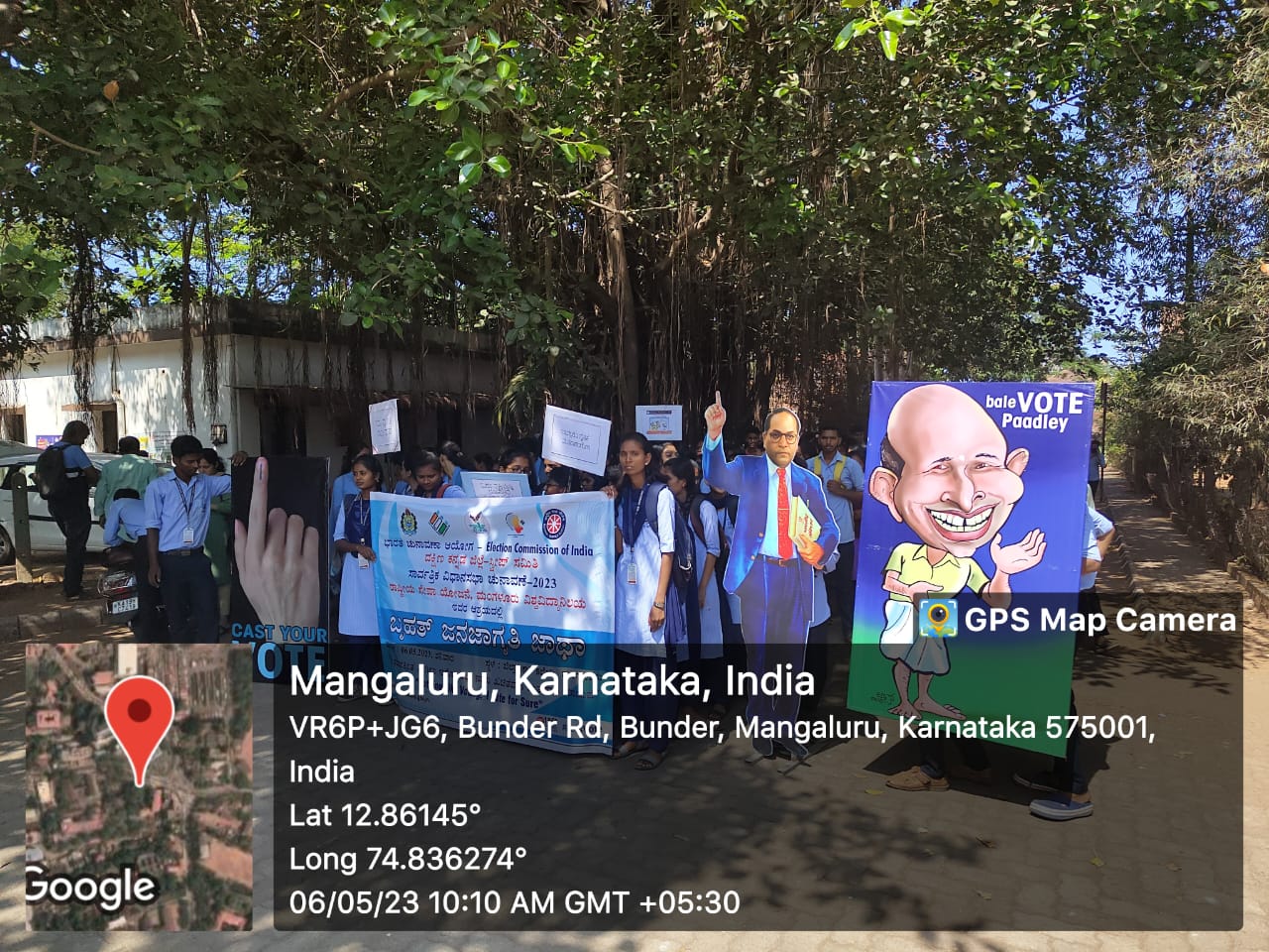 Jatha on Voter Awareness (An Extension Activity) | Canara College ...
