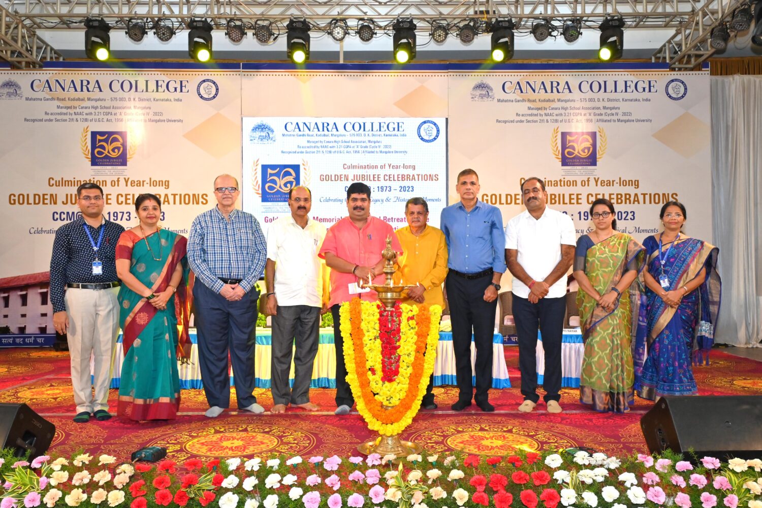Culmination of Year-long Golden Jubilee Celebrations | Canara College ...