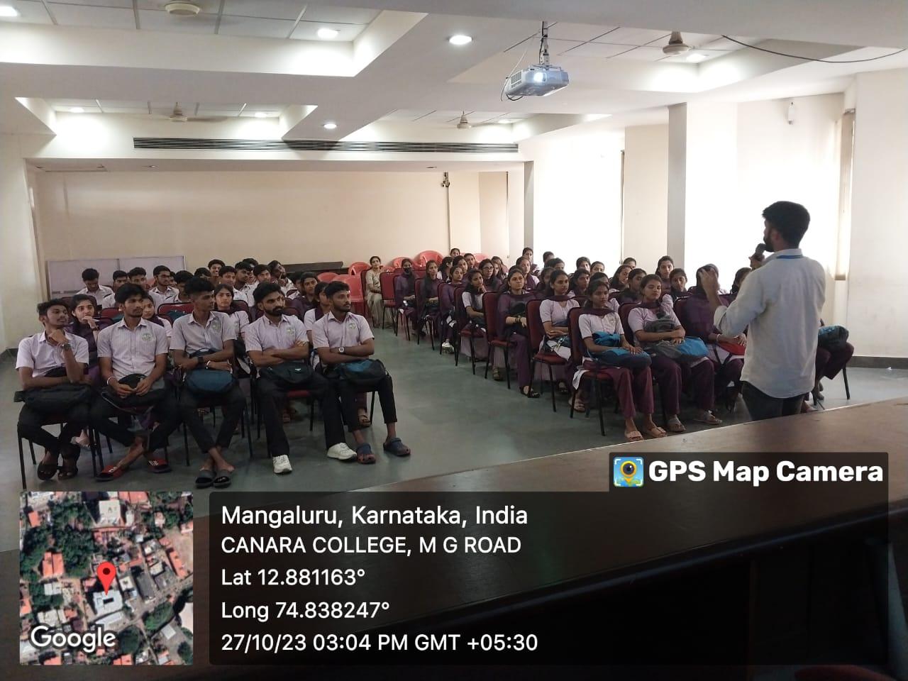 Talk on “Data Science, AI, ML and their career opportunities” | Canara ...